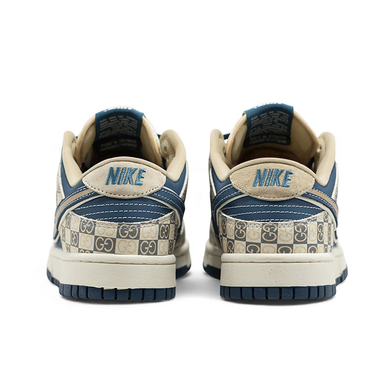 Nike SB Dunk Low x Gucci Beige Blue Купить оригинал в Украине - Jordan