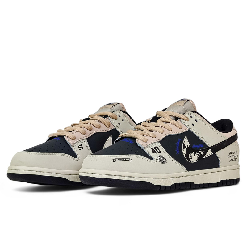 Nike SB Dunk Low x Stussy 40th Beige Black in Ukraine - jordan