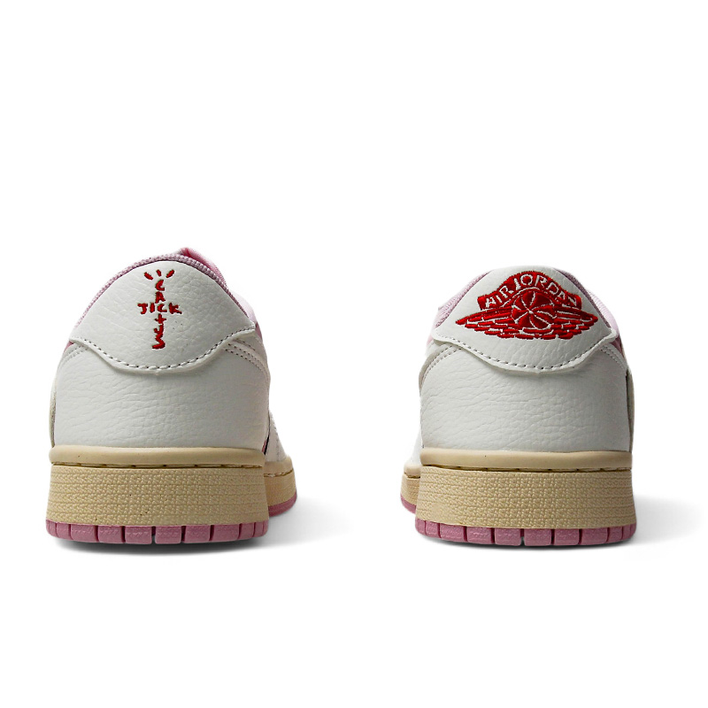 Jordan 1 Low x Travis Scott Pink White Beige Купити в Україні - Jordan