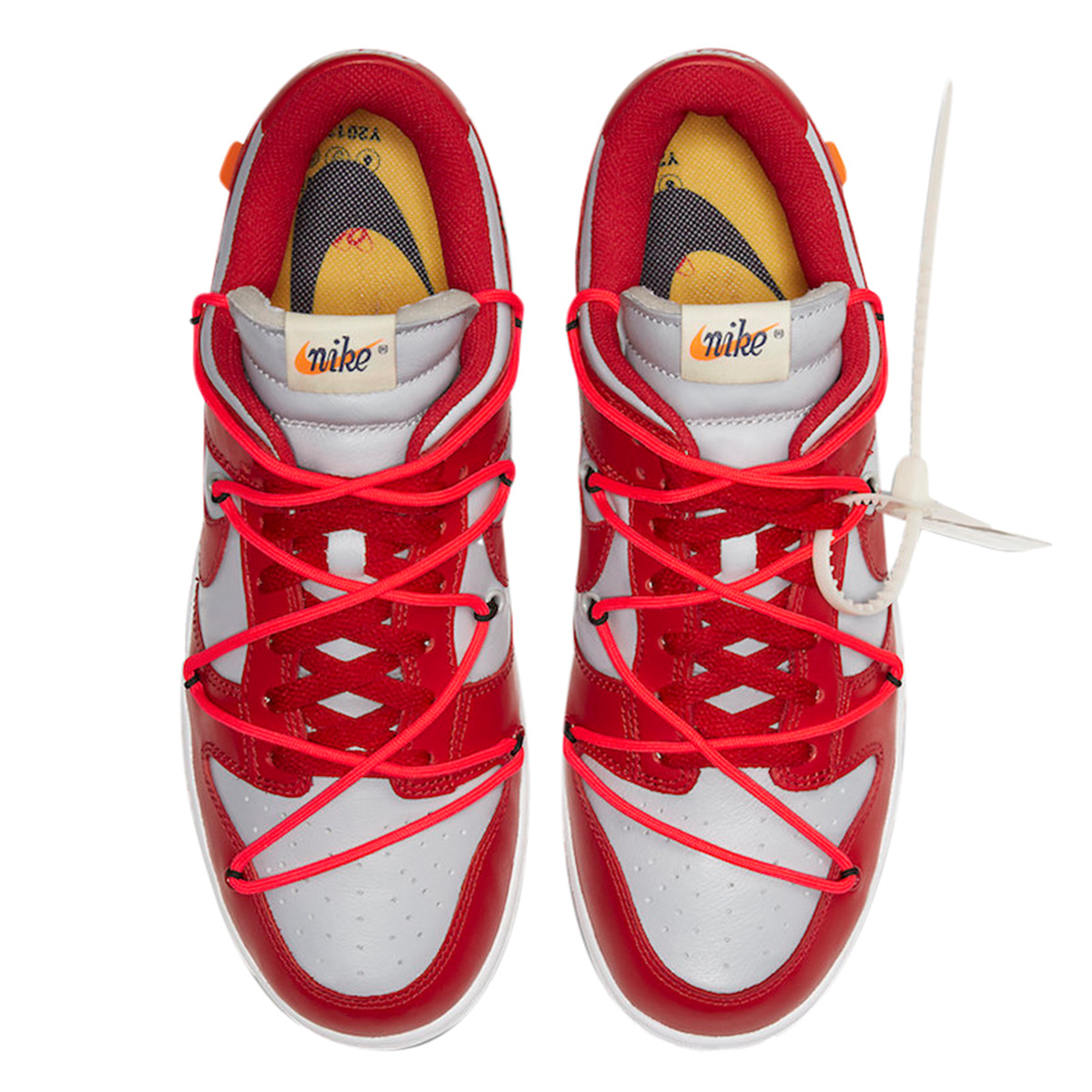 Dunk Low Off-White University Red CT0856-600 Купить в Украине - Jordan