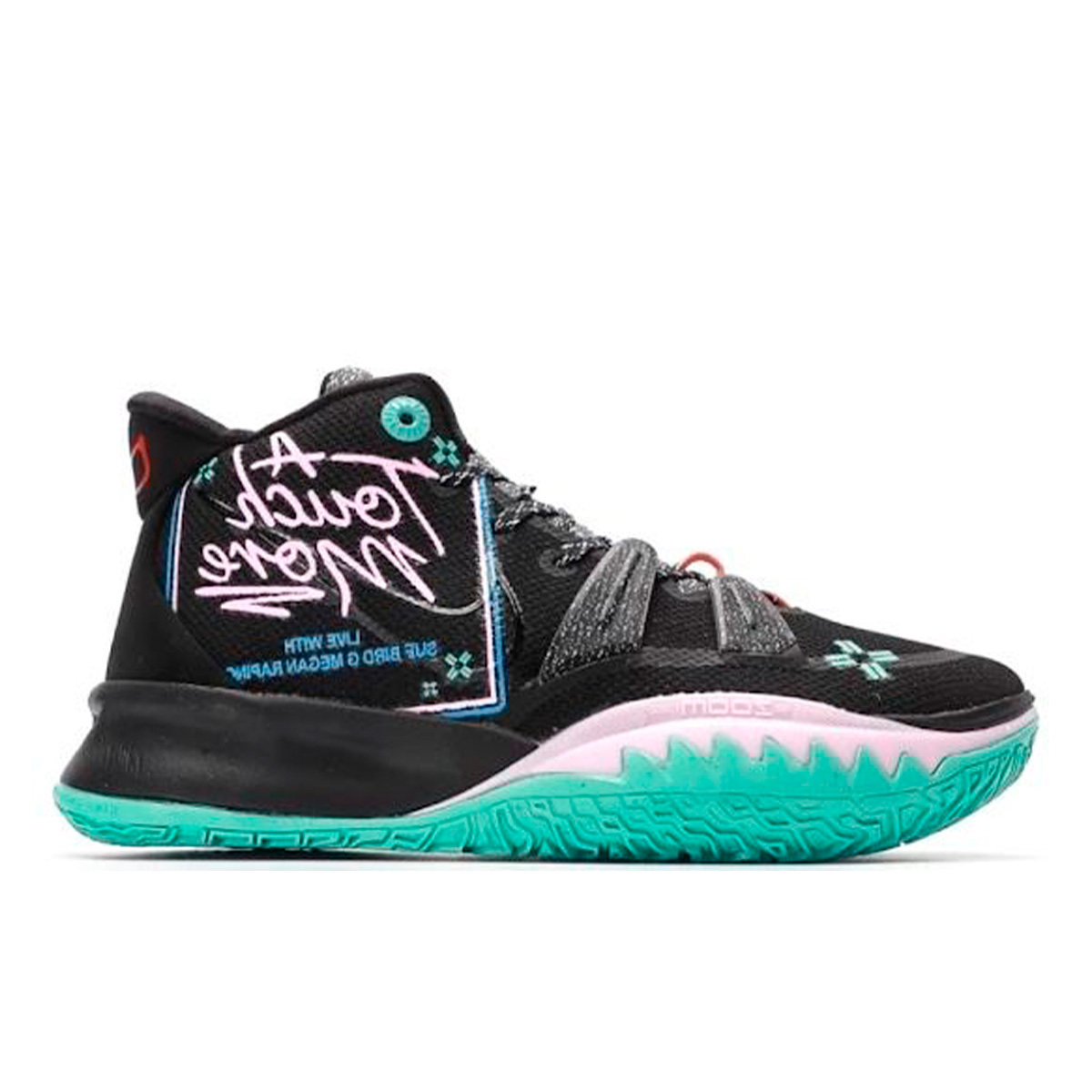 Kyrie 7 EP Touch More Black Pink Green Купити в Україні - Jordan