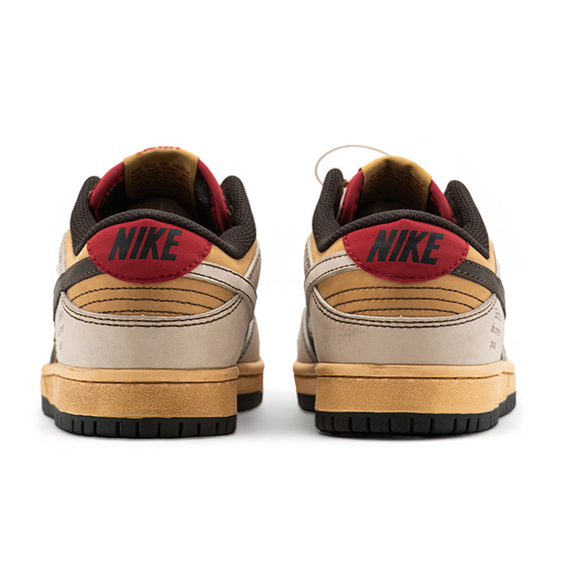 Nike SB Dunk Low x Stussy 40th Brown Grey Beige Купить в Украине - jordan